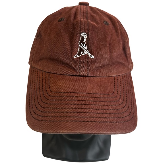 Ping | Accessories | Vintage Mr Ping Pingman Adjustable Golf Hat Brown ...